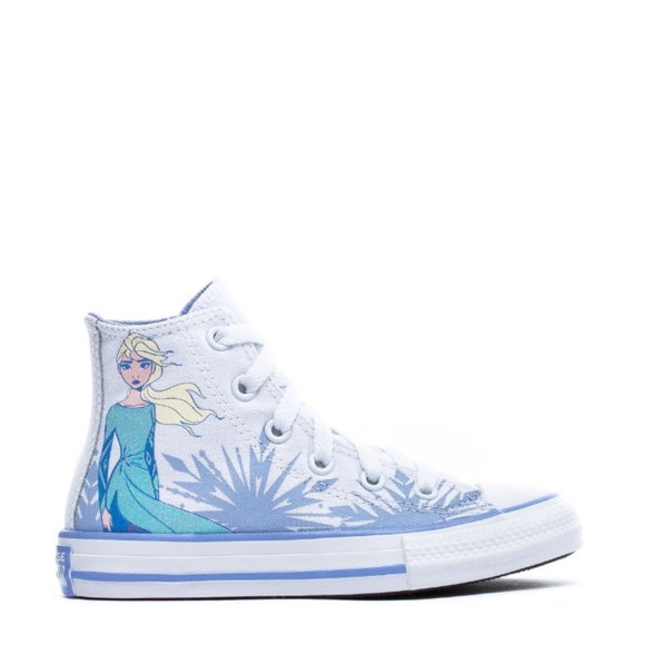 Converse | Shoes | Converse Girls Ctas Hi Frozen 2 Elsa 667354f Nwb ...